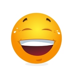 Picking nose emoticon Royalty Free Vector Image