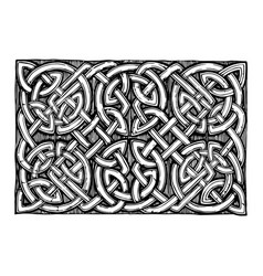 Traditional celtic pattern Royalty Free Vector Image