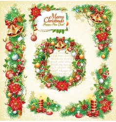 Set christmas banners Royalty Free Vector Image