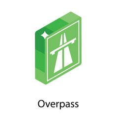 Overpass Royalty Free Vector Image - VectorStock