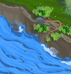 Creek Royalty Free Vector Image - VectorStock