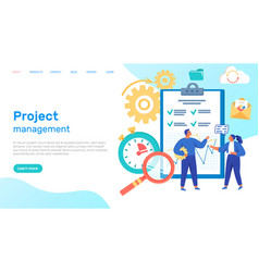 Agile management team business team Royalty Free Vector