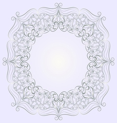 Ornamental round lace pattern Royalty Free Vector Image
