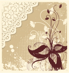 Vintage floral Royalty Free Vector Image - VectorStock