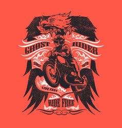 Ghost rider Royalty Free Vector Image - VectorStock