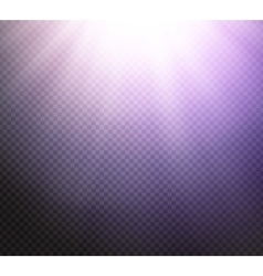 Glow light effect beam rays sunlight Royalty Free Vector