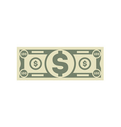 Banknotes currency cartoon Royalty Free Vector Image