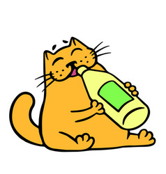 Cute kawaii smiling cartoon orange juice Vector Image