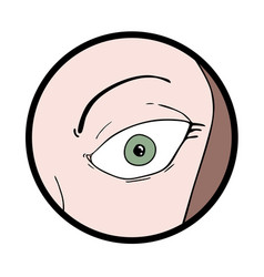 Look me Royalty Free Vector Image - VectorStock