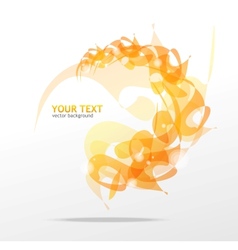 Abstract orange background Royalty Free Vector Image