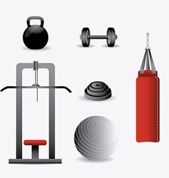 Gym design Royalty Free Vector Image - VectorStock