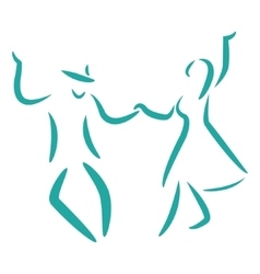 Swing dance Royalty Free Vector Image - VectorStock