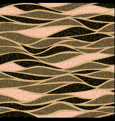 Seamless wave pattern for textile and Royalty Free Vector