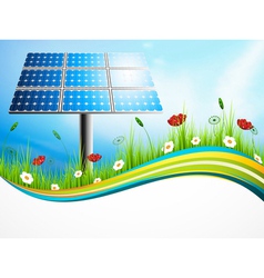 Solar panel Royalty Free Vector Image - VectorStock