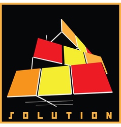 Solution Royalty Free Vector Image - VectorStock