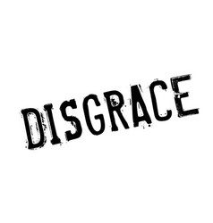 Disgrace rubber stamp Royalty Free Vector Image