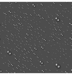 Water Transparent Drops Seamless Pattern Vector Image