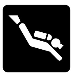 Scuba Diving Icon Royalty Free Vector Image - VectorStock