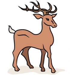 Reindeer Royalty Free Vector Image - VectorStock