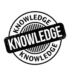 Knowledge rubber stamp Royalty Free Vector Image