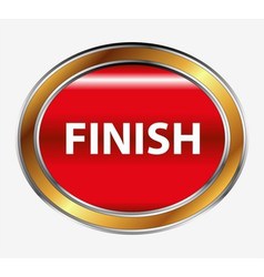 Finish button Royalty Free Vector Image - VectorStock