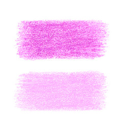 Pink crayon scribble texture stain isolated Vector Image