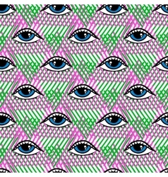 Comic bright seamless pattern Royalty Free Vector Image