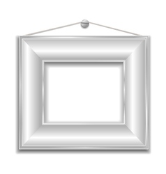 Silver brooch jewelry Royalty Free Vector Image