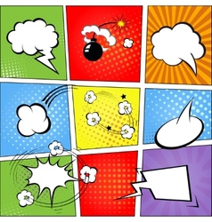 Comic chat bubble Royalty Free Vector Image - VectorStock