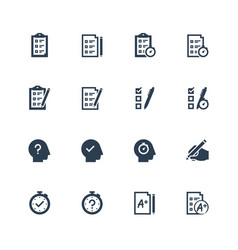 Checklist and to do list icons set Royalty Free Vector Image