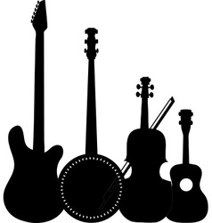 Instruments Black Royalty Free Vector Image - VectorStock