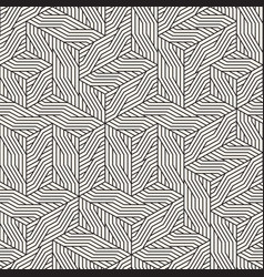 Seamless geometric lattice pattern irregular grid Vector Image