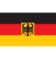 Germany state flag Royalty Free Vector Image - VectorStock