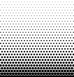 Abstract black diagonal halftone pattern on white Vector Image
