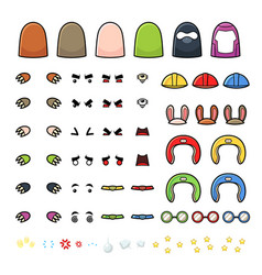 Mole game sprites Royalty Free Vector Image - VectorStock