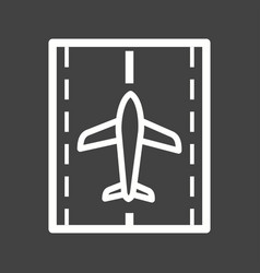 Runway Royalty Free Vector Image - VectorStock