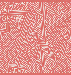Aztec seamless pattern Royalty Free Vector Image