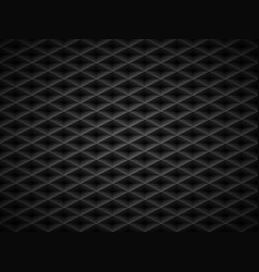Hexagonal black embossed pattern plastic Vector Image