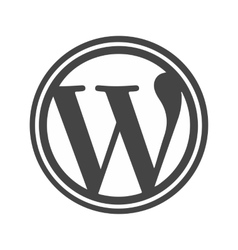 Wordpress Royalty Free Vector Image - VectorStock