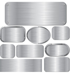 Plaques Royalty Free Vector Image - VectorStock