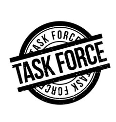 Task force rubber stamp Royalty Free Vector Image