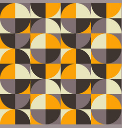 Abstract mid century space pattern Royalty Free Vector Image