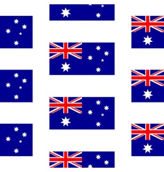 Set coat arms and national flag Royalty Free Vector Image