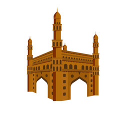 Charminar Royalty Free Vector Image - VectorStock