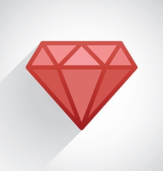 Object diamond Royalty Free Vector Image - VectorStock