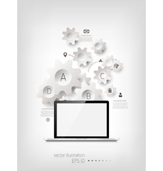 Laptop Royalty Free Vector Image - VectorStock