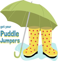 Leaf in puddle Royalty Free Vector Image - VectorStock