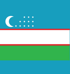 Sakha republic flag on flagpole official Vector Image