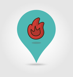 Google maps icon set map pin markers Royalty Free Vector