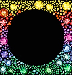 Diamond frame Royalty Free Vector Image - VectorStock